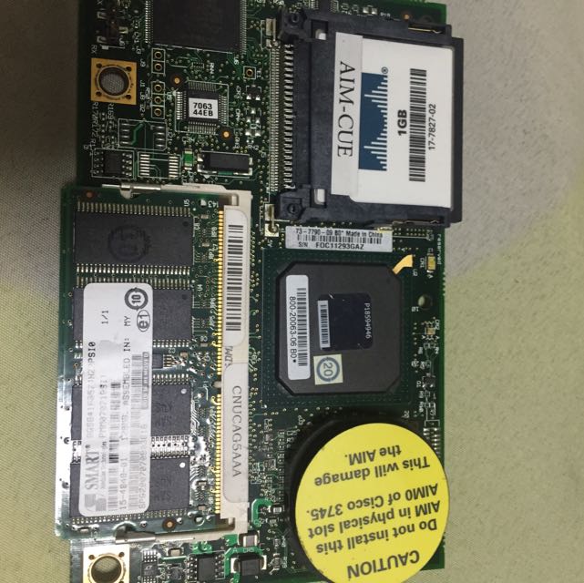Cisco AIM-CUE, Bulletin Board, Looking For on Carousell