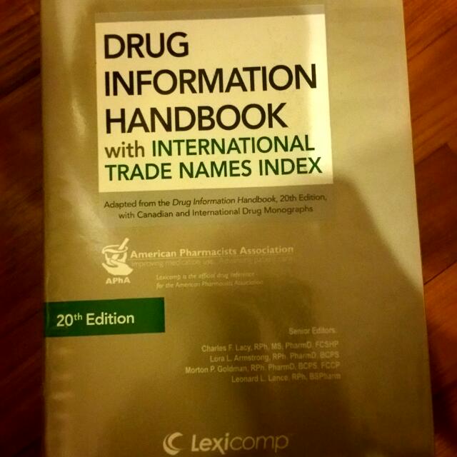 Lexicomp Drug Information Handbook, Hobbies & Toys, Books & Magazines ...