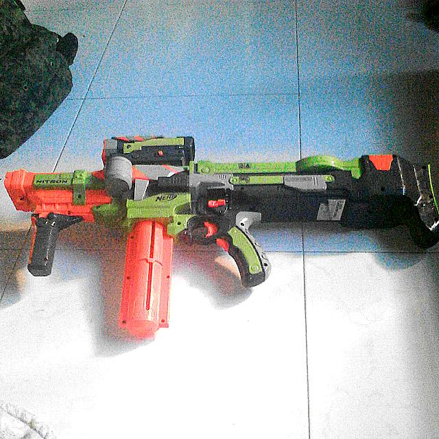 Nerf Vortex NITRON With Scope [Condition 7/10] , Hobbies & Toys, Toys ...