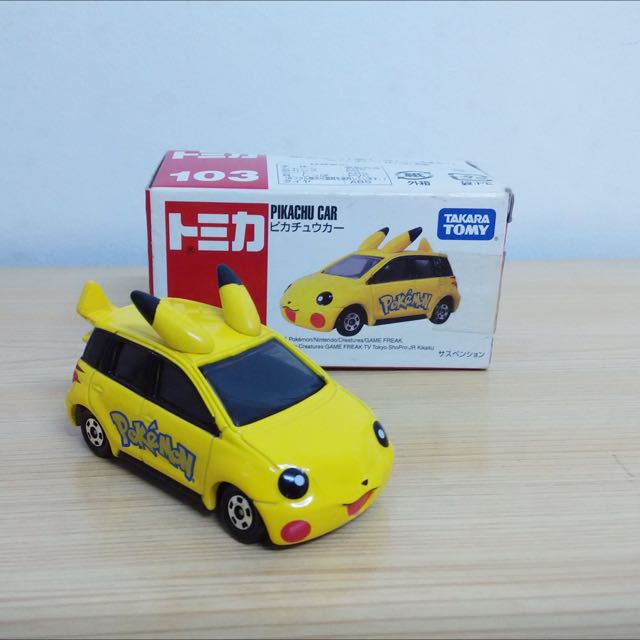 Pikachu Car Model, Hobbies & Toys, Toys & Games on Carousell