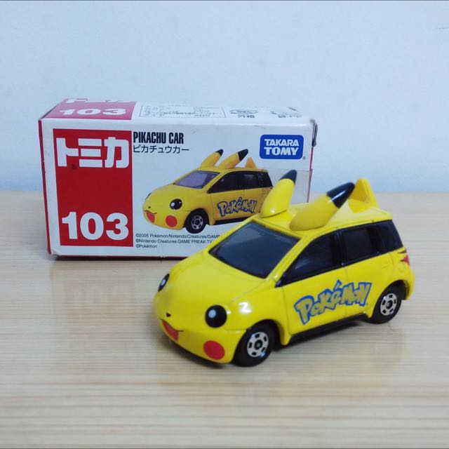 Pikachu Car Model, Hobbies & Toys, Toys & Games on Carousell