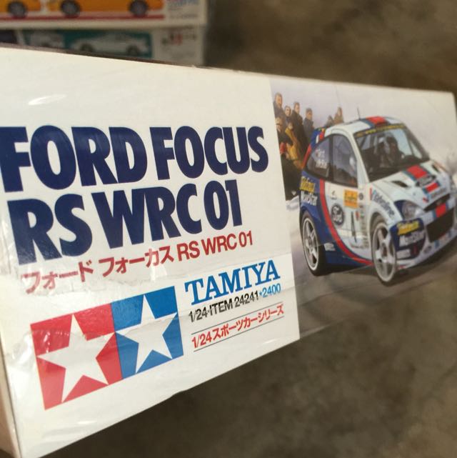 Tamiya Ford Focus WRC 01 1/24 Model Kit, Hobbies & Toys, Toys & Games ...