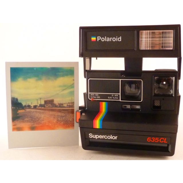 Vintage Polaroid Supercolor 635CL Instant Camera, Photography, Cameras ...