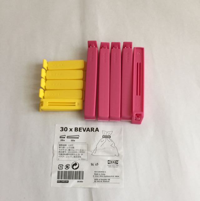 BN IKEA Plastic Bag Seal Clipper @sunwalker, TV & Home Appliances ...