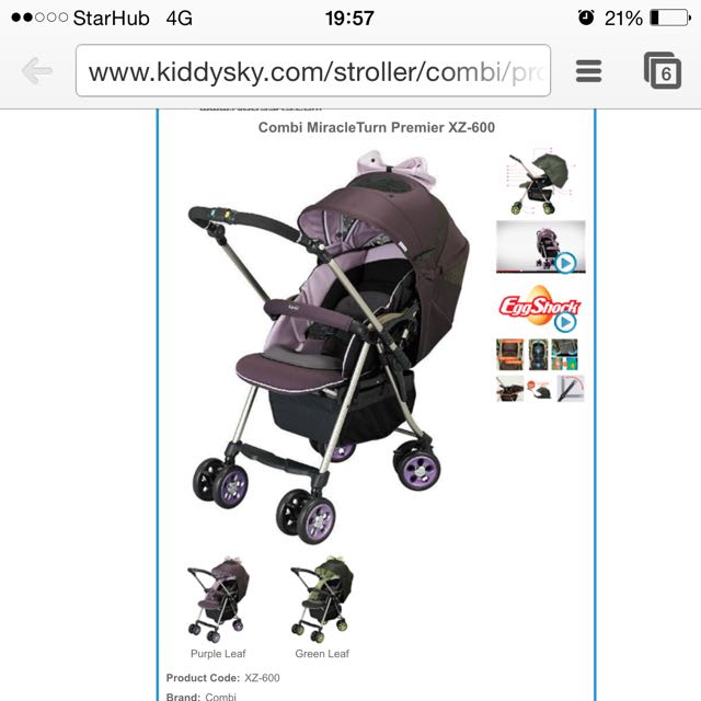 Combi Miracle Turn Premium XZ-600, Babies & Kids, Nursing & Feeding, Baby High Chairs on Carousell