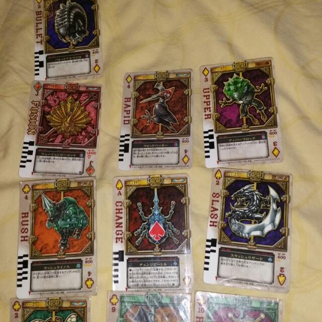 DX Show Accurate Rouze Cards ( Kamen Rider Blade ), Hobbies & Toys ...