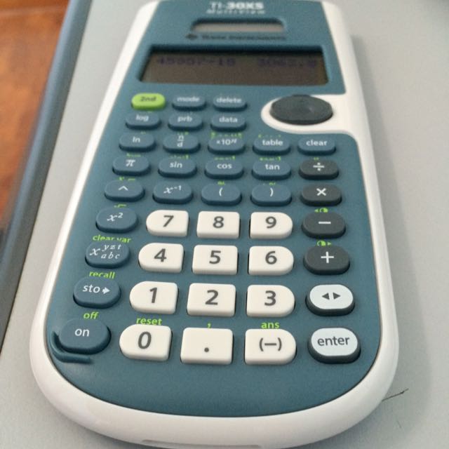 Texas Instruments TI-30XS, Hobbies & Toys, Books & Magazines, Textbooks ...