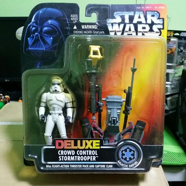 Hasbro Star Wars Deluxe Crowd Control Stormtrooper, Hobbies & Toys ...