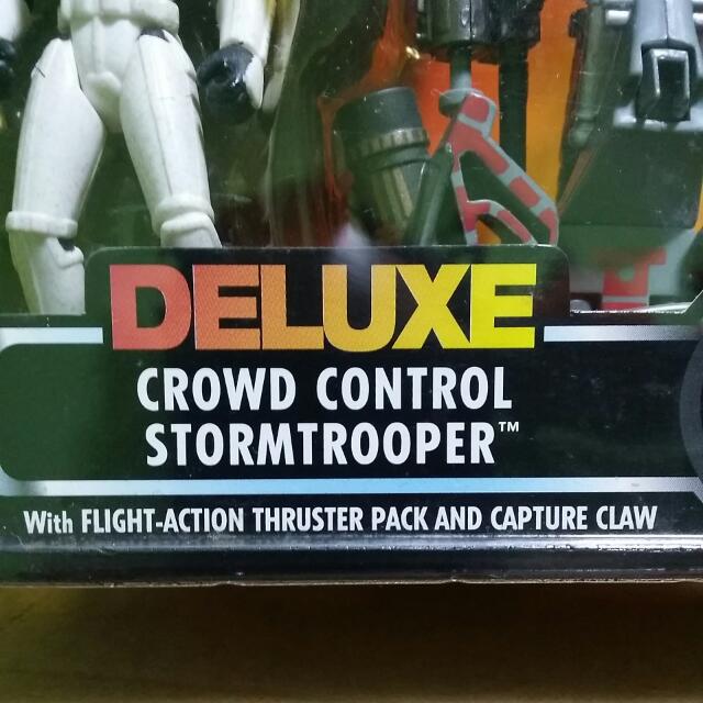 Hasbro Star Wars Deluxe Crowd Control Stormtrooper, Hobbies & Toys ...