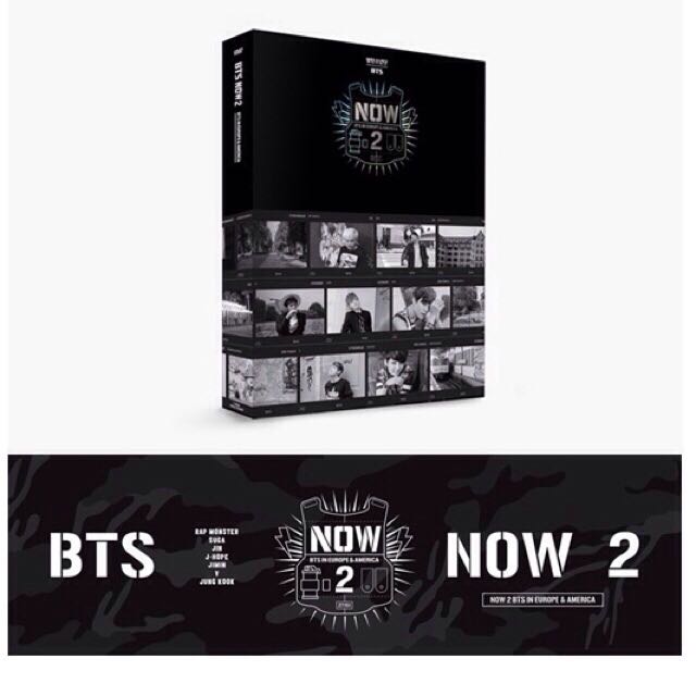[PO] BTS "NOW2" BTS IN EUROPE & AMERICA PHOTOBOOK & DVD, Hobbies & Toys ...