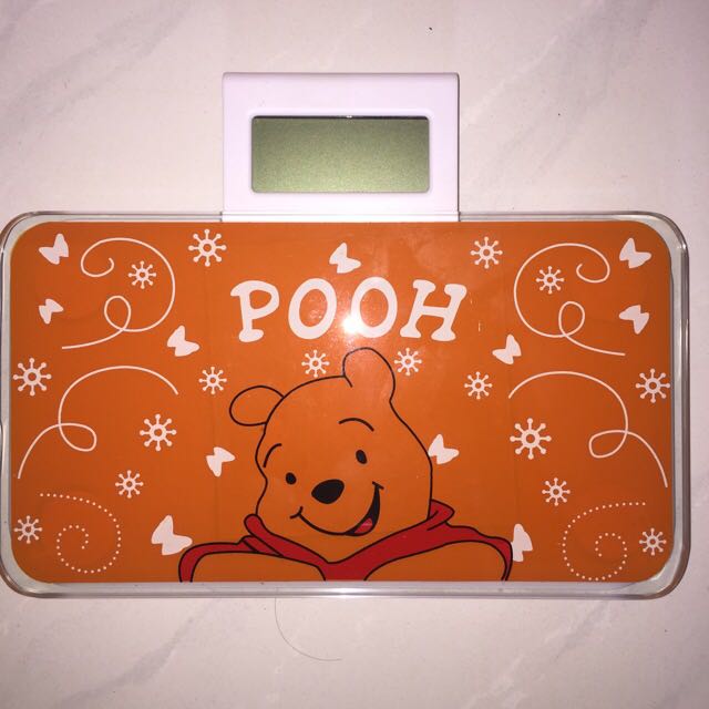 Winnie The Pooh Portable Electronic Weighing Scale, Health & Nutrition ...