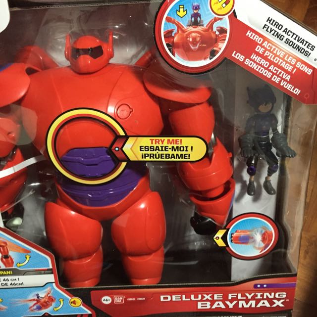Big Hero 6 Deluxe Flying Baymax, Hobbies & Toys, Toys & Games on Carousell