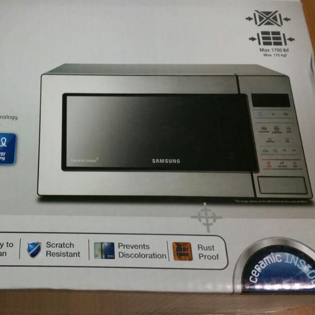 BRAND NEW Samsung Microwave Oven With Grill, TV & Home Appliances ...