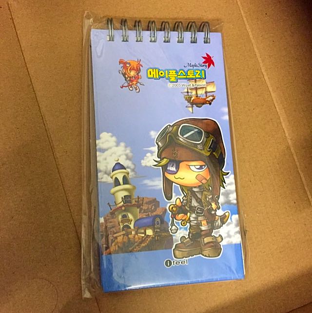 MapleStory Merchandise Notepad, Everything Else on Carousell
