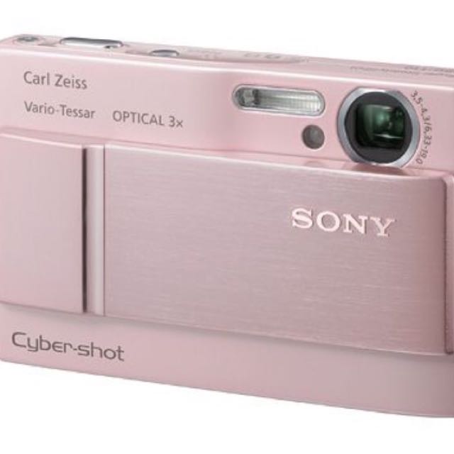 Sony T70 Camera (Pink), Photography, Cameras on Carousell