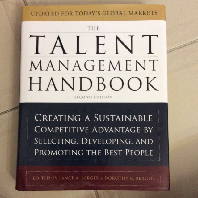 Talent Management Handbook, Hobbies & Toys, Books & Magazines ...