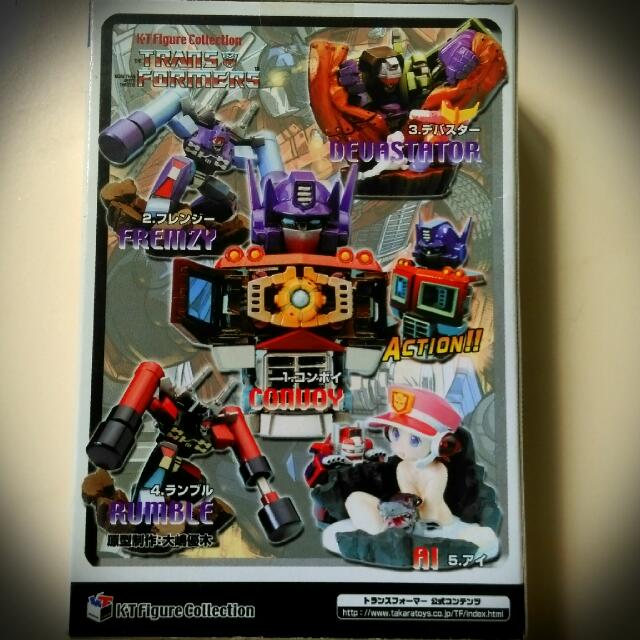 KT Figure Collection TRANSFORMERS Gashapon , Hobbies & Toys, Toys ...
