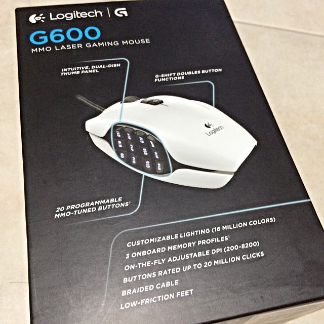 Logitech G600 Gaming Mouse, Computers & Tech, Parts & Accessories ...