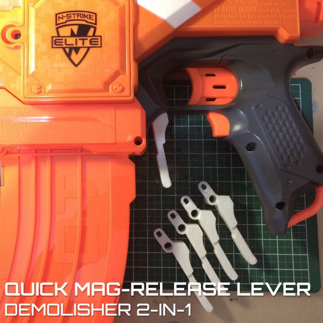 Nerf Quick Mag-release Lever For Stryfe, Rapidstrike, Demolisher ...