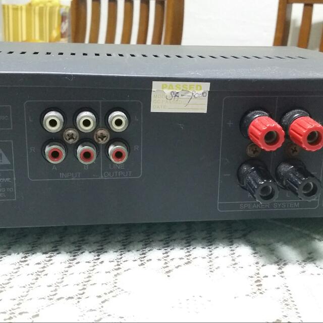 Scandyna SA-9000 Amplifier, Audio, Soundbars, Speakers & Amplifiers on ...