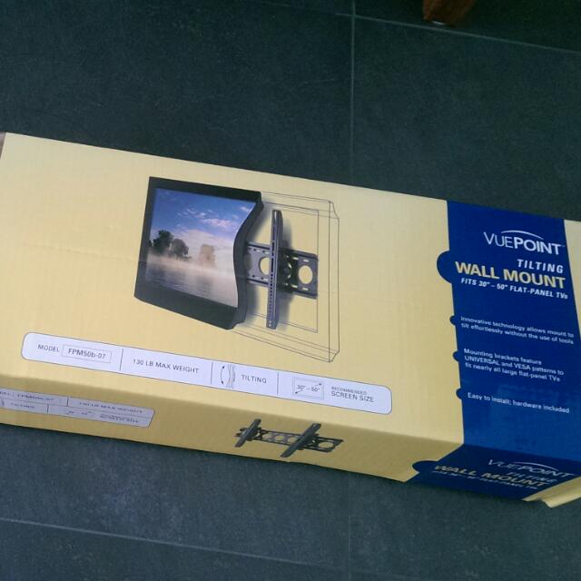 VuePoint Tilting Wall Mount For TV, Mobile Phones & Gadgets, Mobile ...