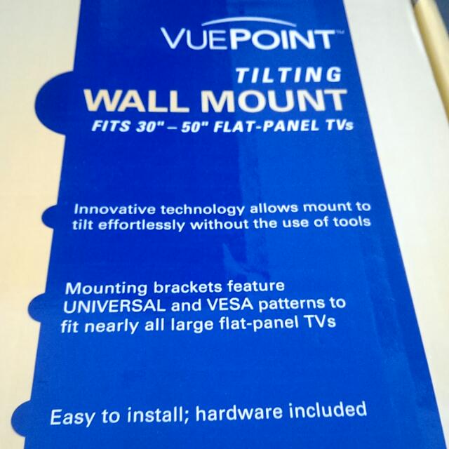 VuePoint Tilting Wall Mount For TV, Mobile Phones & Gadgets, Mobile ...