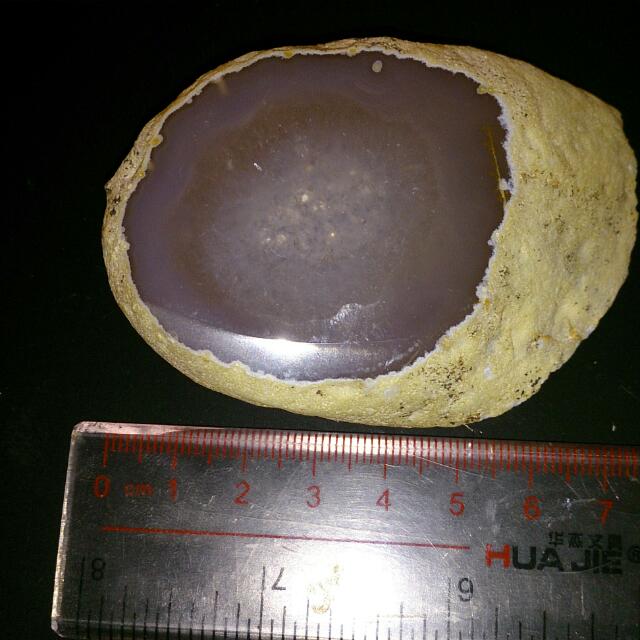 Prehistoric Big Enhydro Agate-100% natural HUGE Moving Water Bubble ...