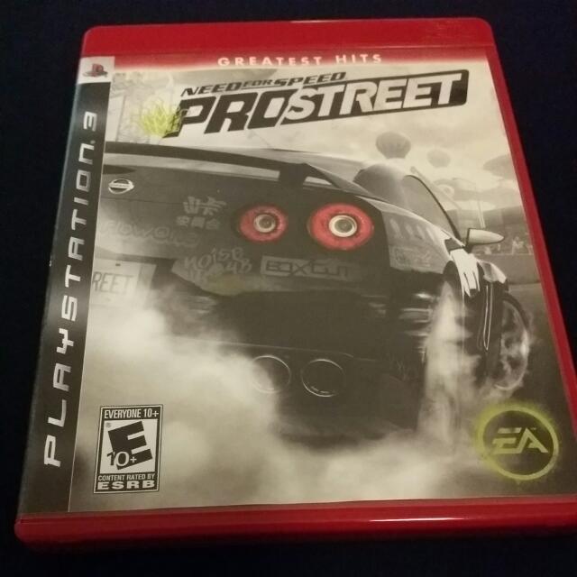 PS3- Need For Speed Pro Street, Hobbies & Toys, Toys & Games on Carousell
