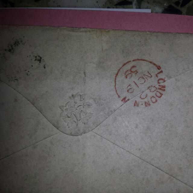 ( Reserved ) Selling Old Letter With Red Penny Stamp, Hobbies & Toys ...