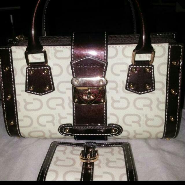 Authentic Carlo Rino Handcarry & Wallet , Luxury on Carousell