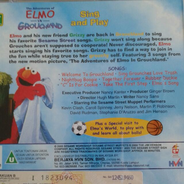 Princess Stories VCD, Elmo's World VCD, Hobbies & Toys, Books ...