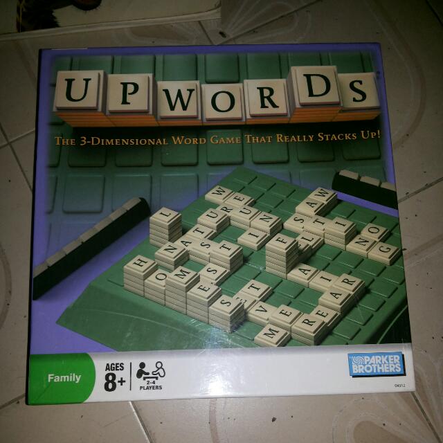 UPWORDS - Word Game, Hobbies & Toys, Toys & Games on Carousell