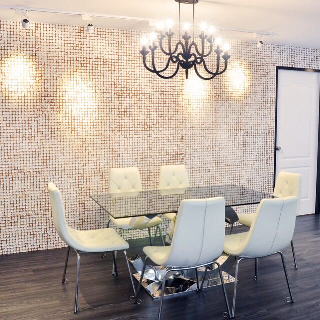 Chanel Logo Dining Table, Customized!, Furniture & Home Living ...