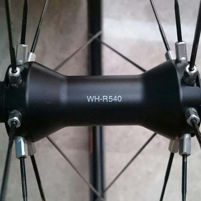 Shimano WH-R540 Complete Wheelset , Sports Equipment, Bicycles & Parts ...