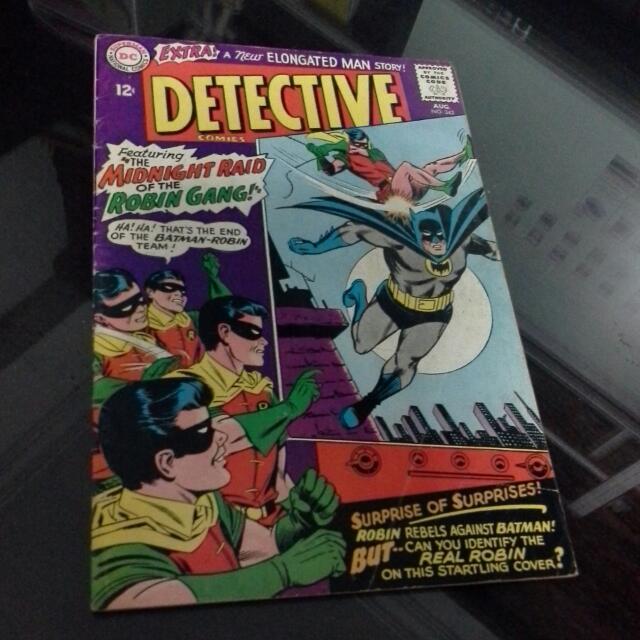 Detective Comics #342 (August 1965), Hobbies & Toys, Books & Magazines ...