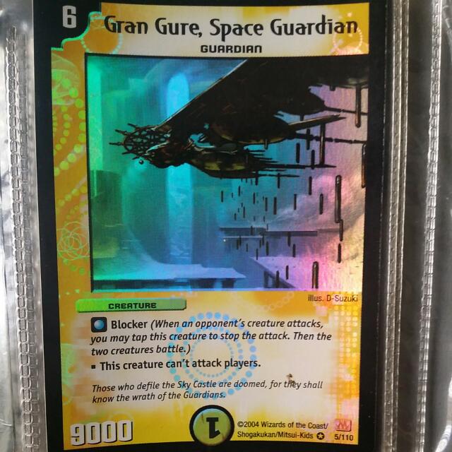 Gran Gure, Space Guardian Duel Master Card , Hobbies & Toys, Toys ...