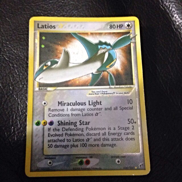 Latios Gold Star Pokemon Card (reserved), Hobbies & Toys, Toys & Games ...