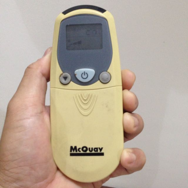 Mcquay Aircon Remote, TV & Home Appliances, Air Conditioners & Heating ...