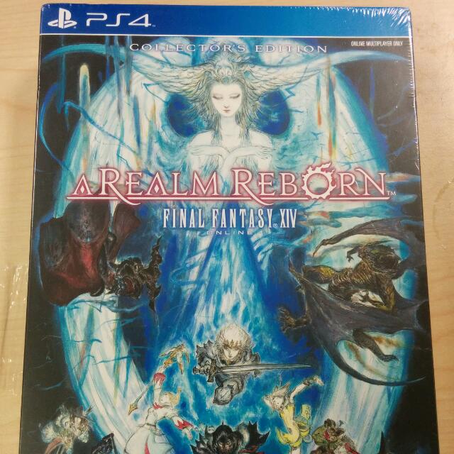 New (Sealed) Collector Edition Final Fantasy XIV A Realm Reborn PS4 ...