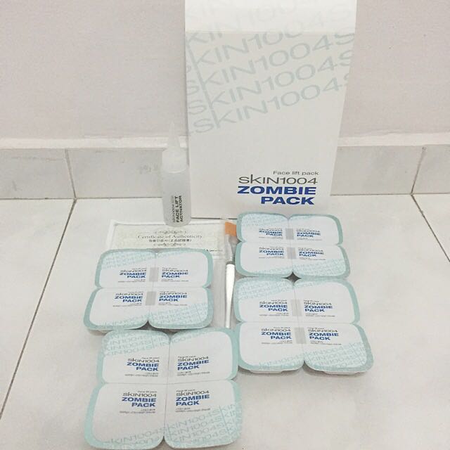 SKIN1004 ZOMBIE MASK from korea, Health & Nutrition, Face Masks & Face ...