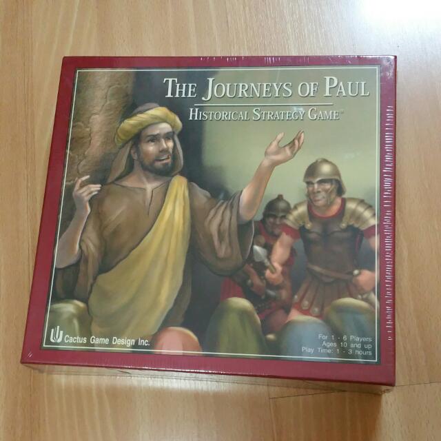 The Journeys Of Paul Historical Strategy Game, Hobbies & Toys, Toys ...