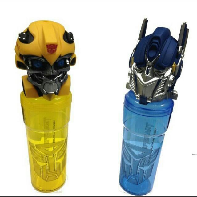 Transformers Water Bottle From Universal Studios Singapore , Hobbies ...