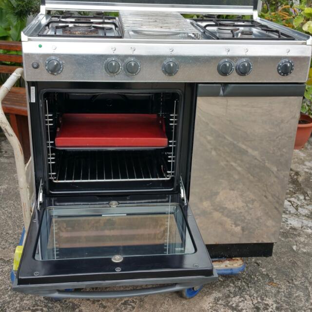 COOKER STOVE WITH OVEN (2nd Hand), Furniture & Home Living, Bathroom ...