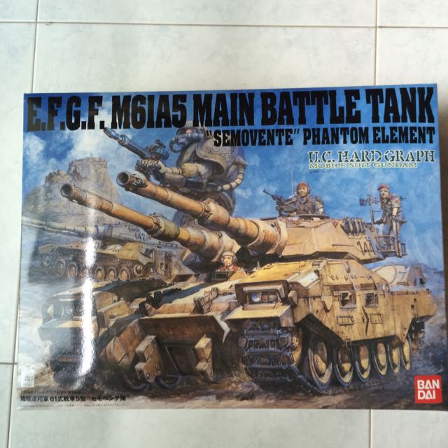 (reserved) Gundam Bandai Main Battle Tank, Hobbies & Toys, Toys & Games ...