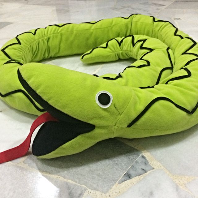 IKEA Snake Plush, Hobbies & Toys, Toys & Games on Carousell