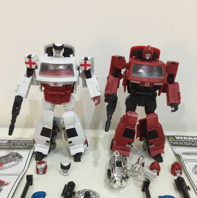 Rare Igear PP05W PP05M Transformers Ironhide Ratchet MP Masterpiece ...