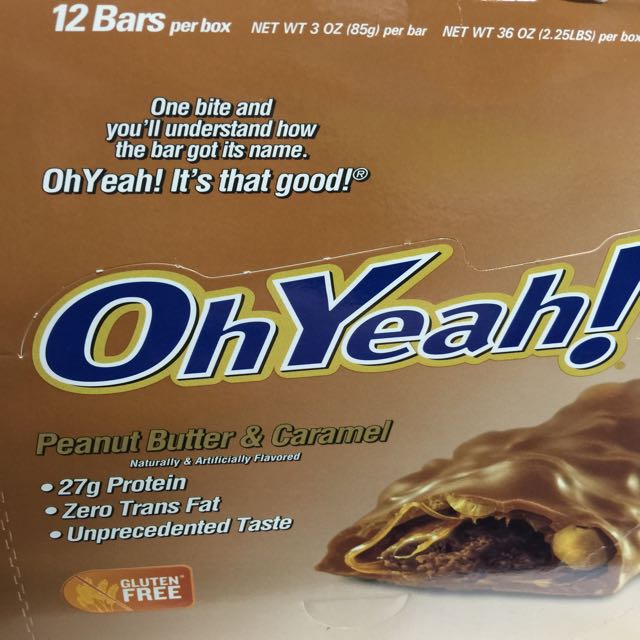 Reserved - Oh Yeah! Protein Bar 12 Pcs Per Box, Health & Nutrition ...