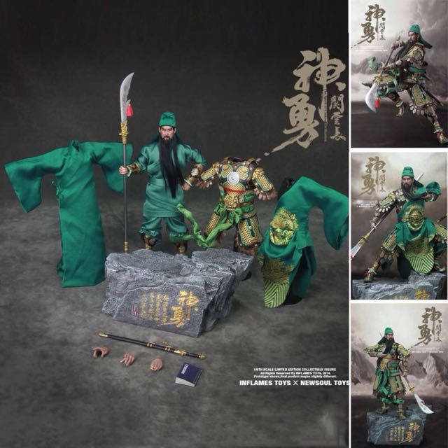 Hot Figure Toy 1/6 Scale Guan Yu The Spirit Of Chinese Civilization ...