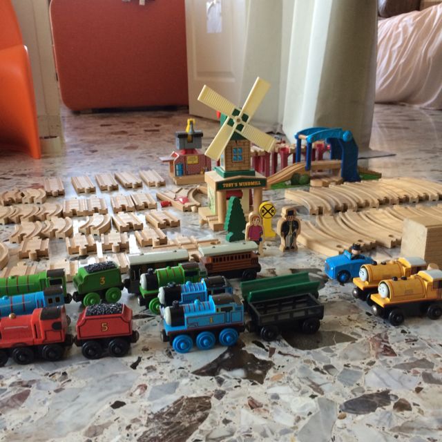 Thomas And Friends Wooden Train Set Authentic, Hobbies & Toys, Toys ...