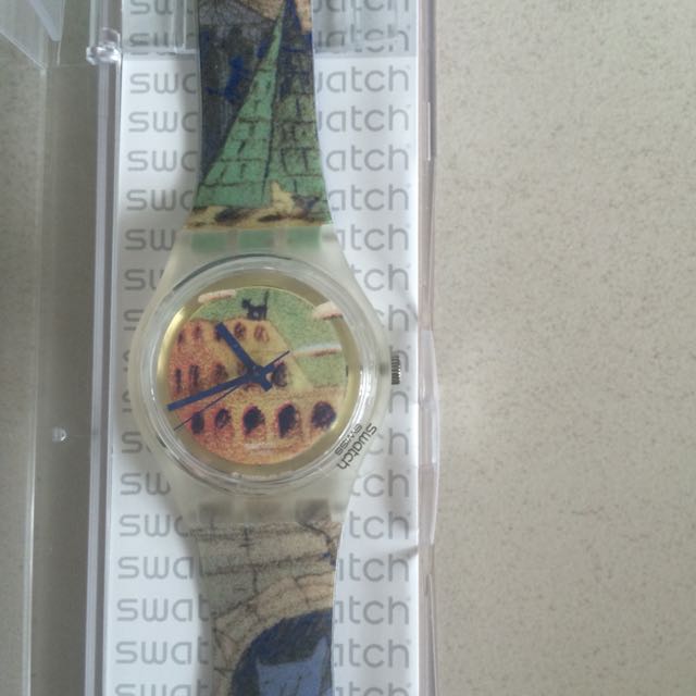 Swatch Watch, Furniture & Home Living, Home Decor, Clocks on Carousell